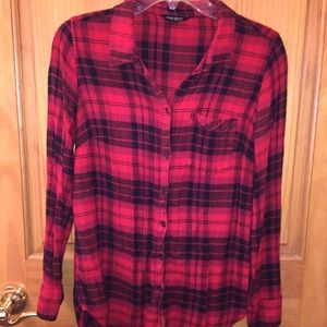 Lucky Brand | Tops | Lucky Brand Plaid Flannel Shirt | Poshmark